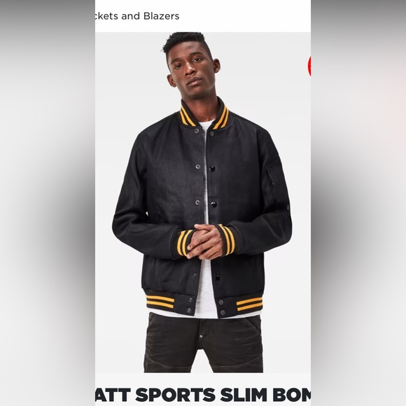 G-Star | Jackets & Coats | Gstar Just The Product Raw Denim Boomer ...